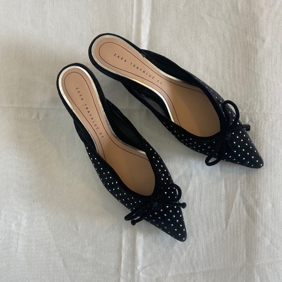 Zara | Shoes | Zara Kitten Heels | Poshmark